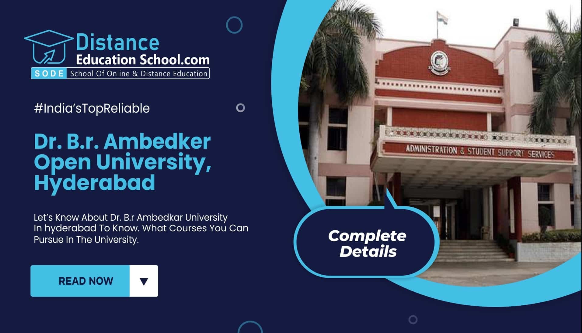 BRAOU Distance Education Courses & Accreditations Details 2024