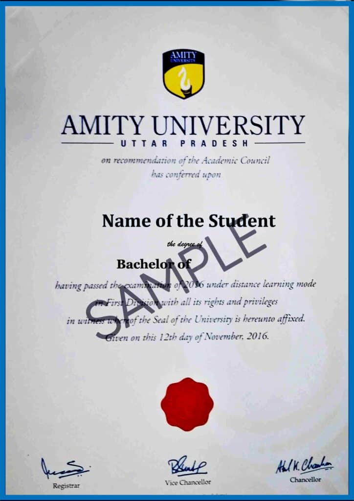 Amity University Online Courses, Admission, Fees, Eligibility 2025
