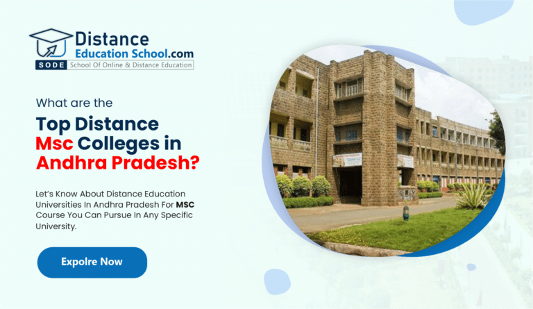 Top Distance Education Universities in Andhra Pradesh for MSC