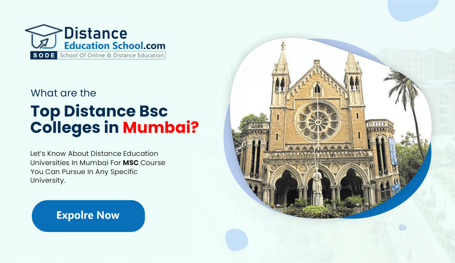 UGC-DEB Approved Best Colleges for MSc in Mumbai