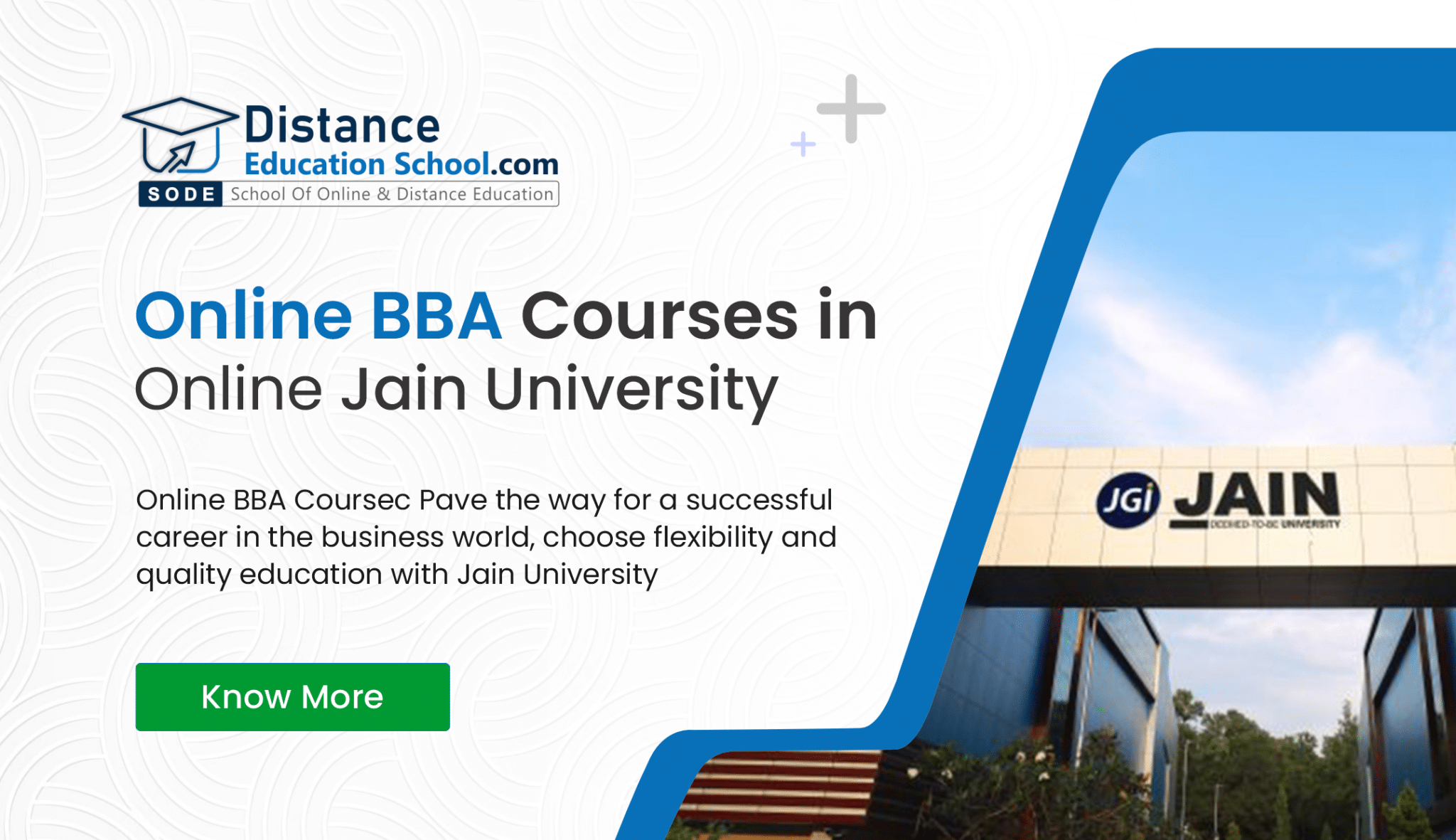 Online BBA Course at Jain University | Online Admission, Fees