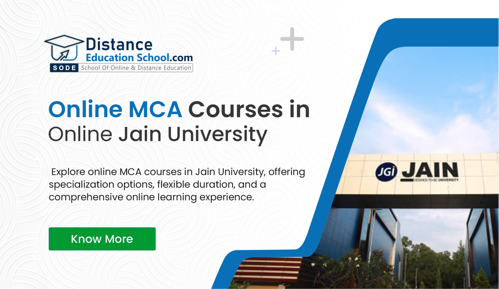 Online MCA Courses in Jain University