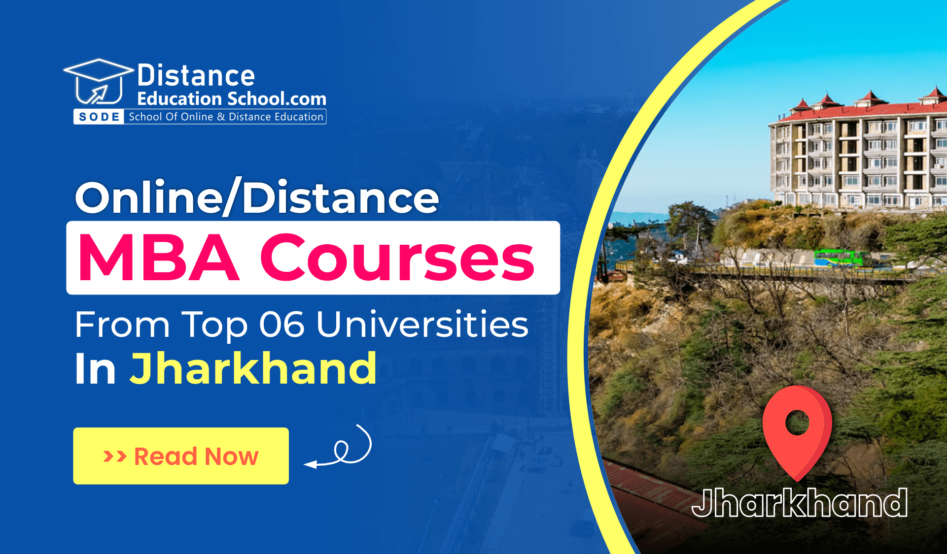 Top 6 Online/Distance MBA Universities in Jharkhand