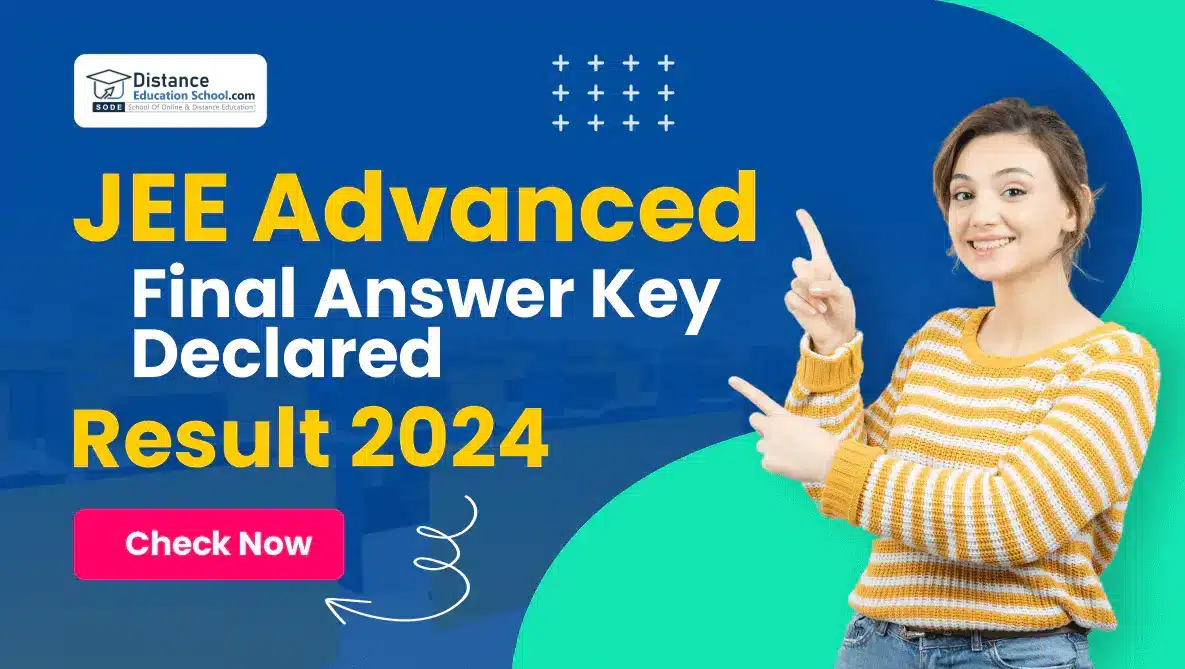 JEE Advanced Results 2025 and Final Answer Key Declared