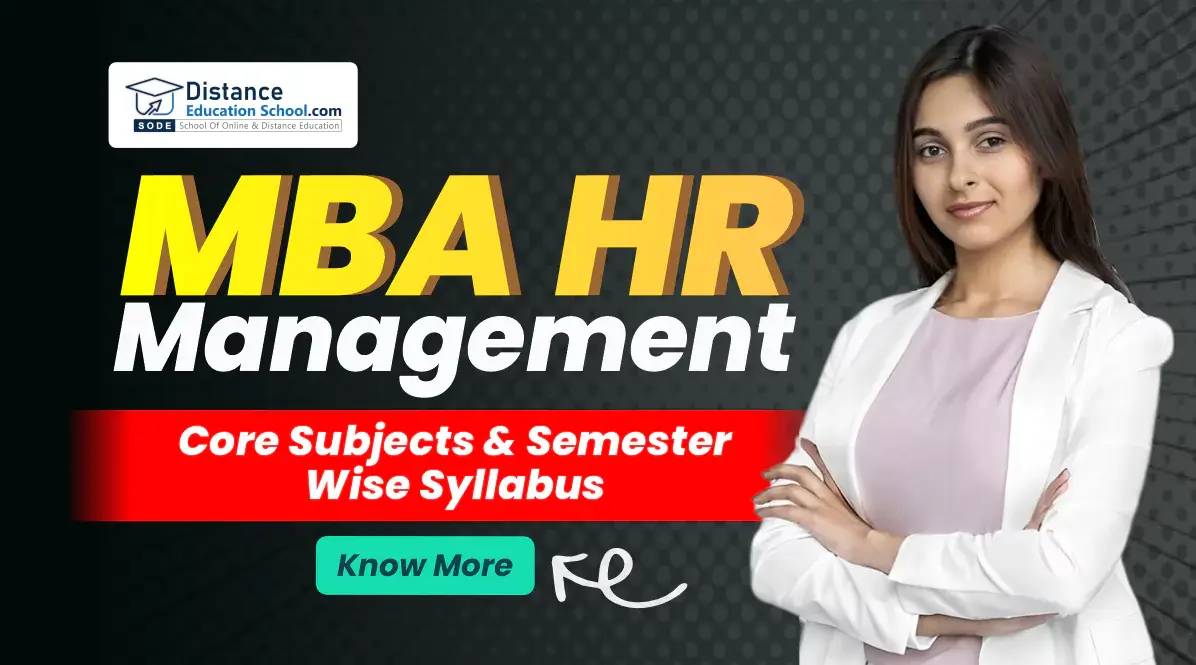 MBA HR Management Syllabus 2026 Core Subjects Semeste