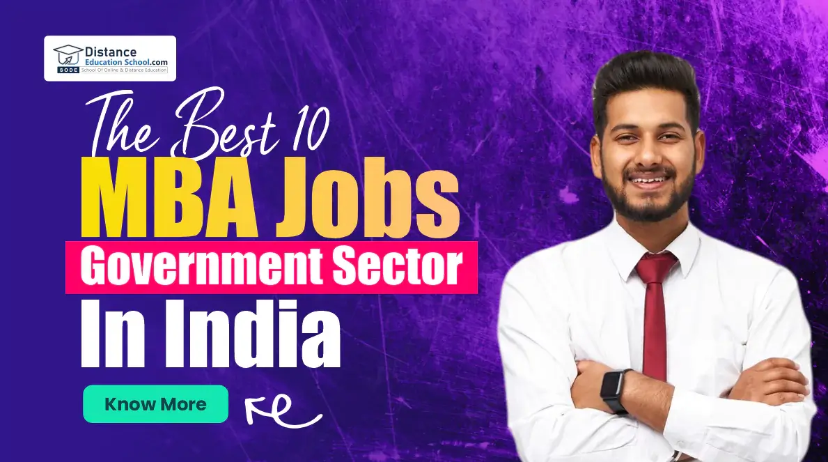 The Best 10 MBA Jobs in Government Sector in India 2026