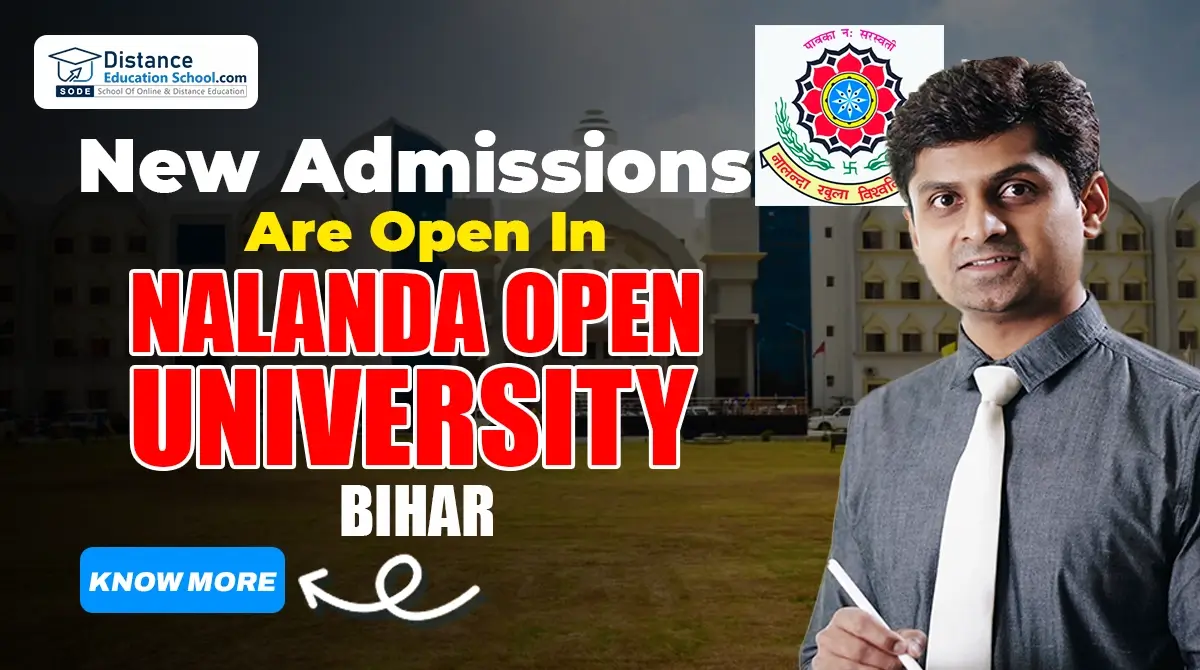 New Admissions 2026 Are Open In Nalanda Open University Bihar