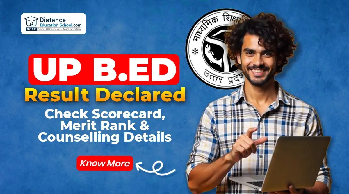 UP B.Ed Result 2025 Declared – Scorecard & Counselling Details
