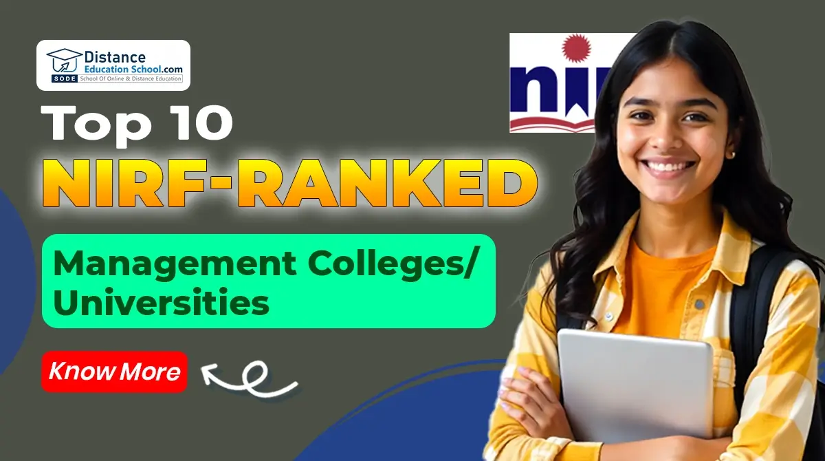Top 10 NIRF Ranking Management Colleges in India 2025