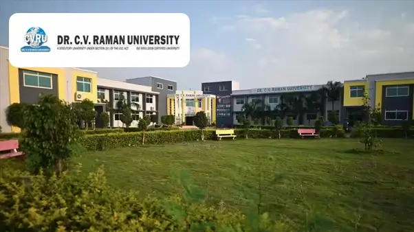 CV Raman University Distance Courses Admission Scholarship
